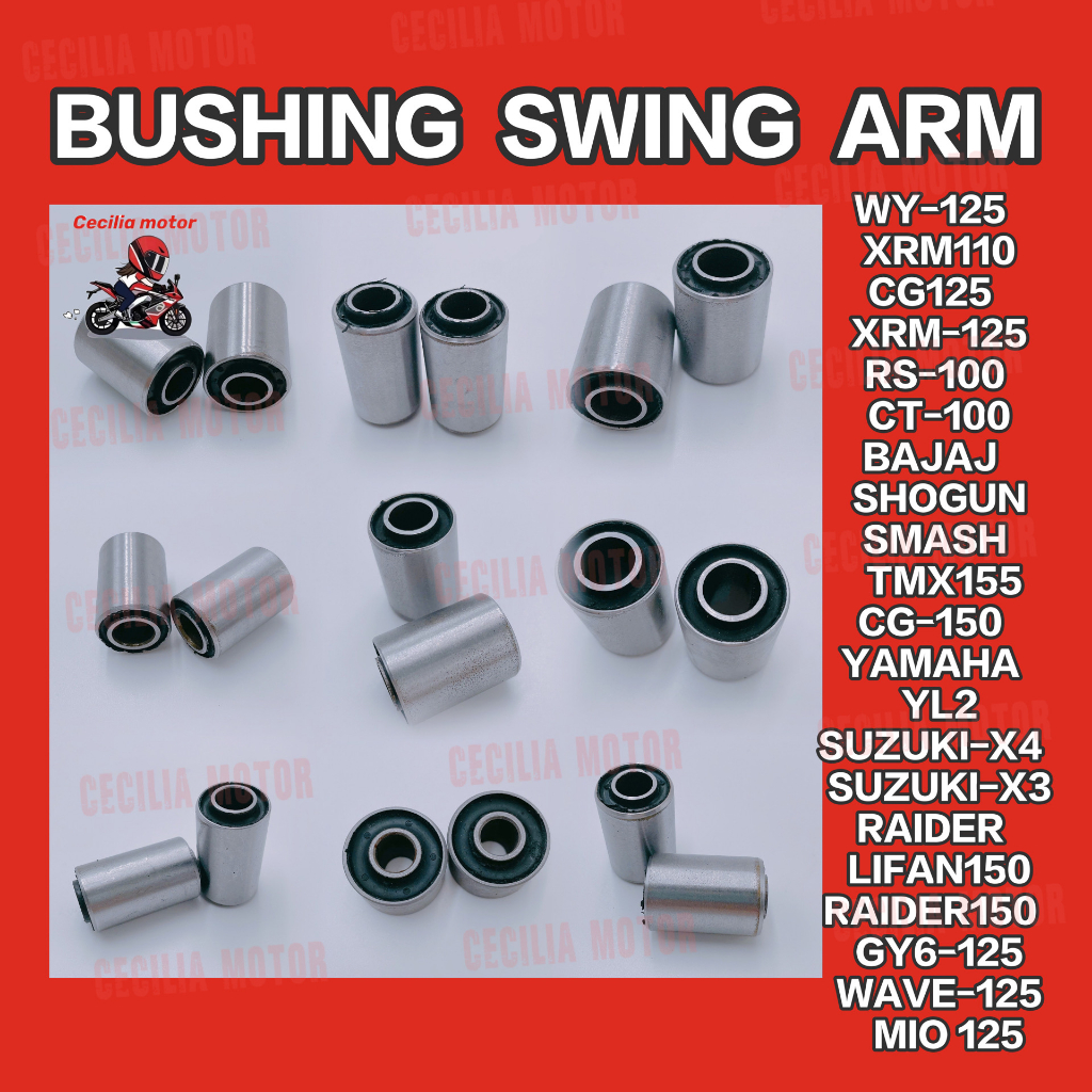 MOTORCYCLE PARTS SWING ARM BUSHING FOR BAJAJ/XRM/WAVE/TMX/RAIDER/YAMAHA ...