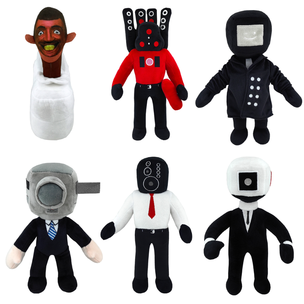 Skibidi Toilet Plush Toy Skibidi Toilet Cameraman Speakerman Plush Toy ...