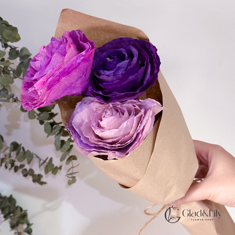 Fossilized Rose Bouquet by 3’s (Large) | Shopee Philippines