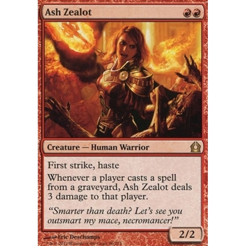 Ash Zealot - RTR - Rare - MTG Cards (WotC) | Shopee Philippines