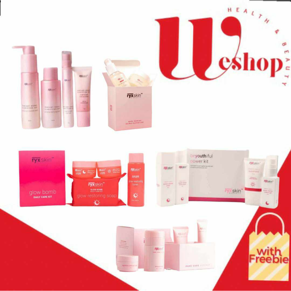 RYX SKINCERITY GLOWBOMB SET , PORECARE SET , POWER KIT SET , RADIANT ...