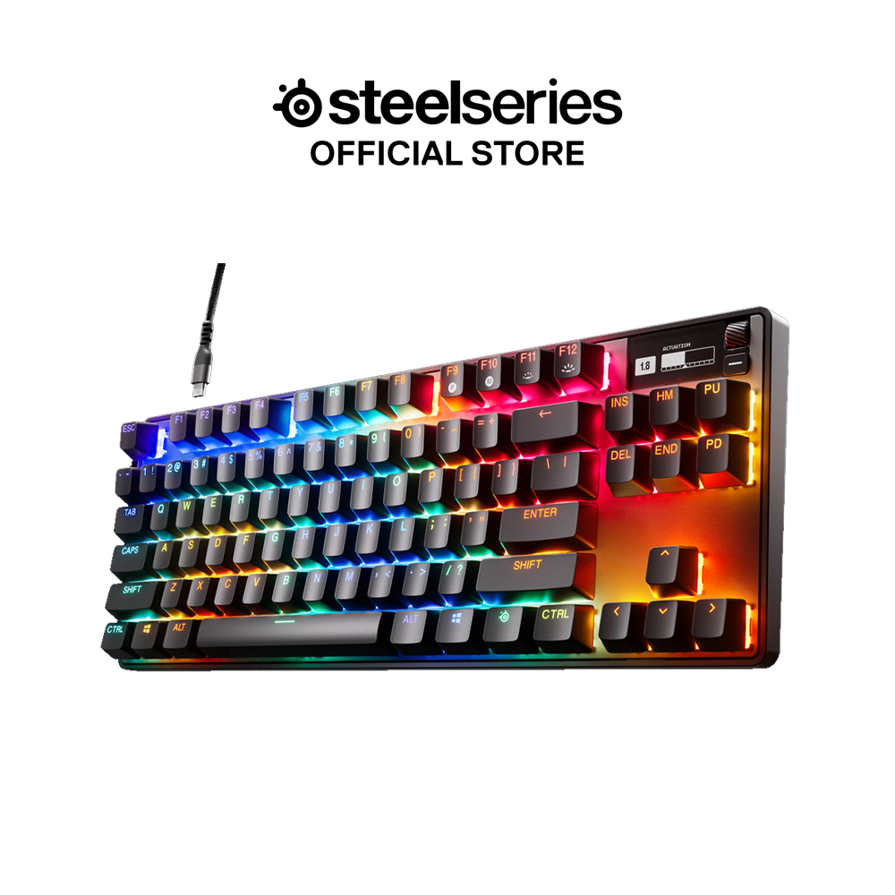 SteelSeries Apex Pro TKL 2023 OmniPoint Adjustable Switch Wired Gaming ...