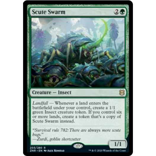 Scute Swarm - Zendikar Rising (ZNR) | Shopee Philippines
