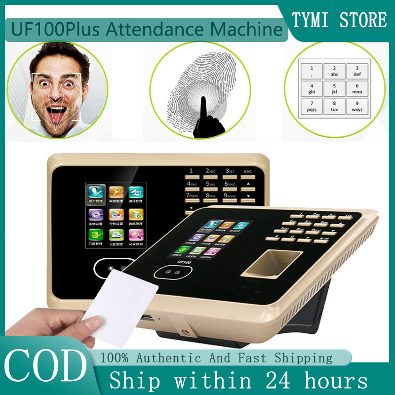 Zk Uf100plus Face Facial Fingerprint Identification Time Attendance Employee Time Attendance