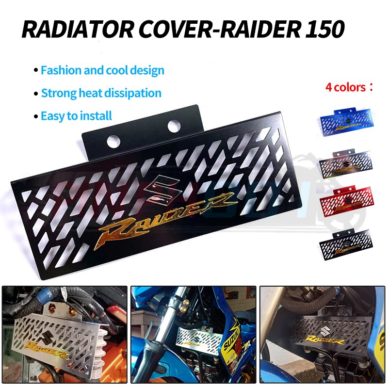 RAIDER 150 Motorcycle Radiator Cover Radiator Iron Cove | Shopee ...