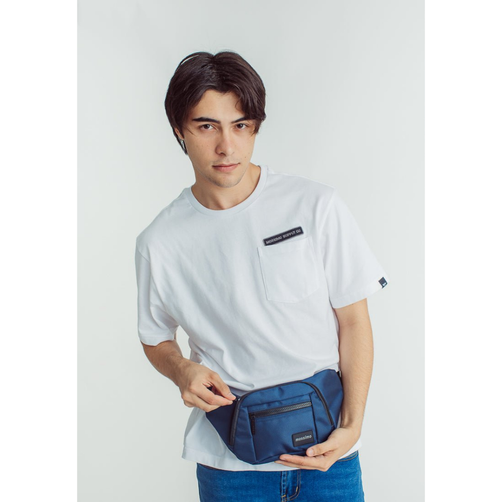 Mossimo Janzen Mossimo Blue Belt Bag | Shopee Philippines