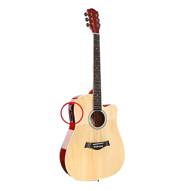 KAWES 41 inch Acoustic Electric Guitar With 4EQ Pickup with Truss Rod ...
