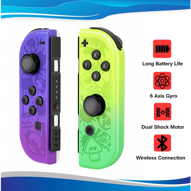 Joy Con Wireless Controller Left And Right Gamepad For Nintendo Switch ...