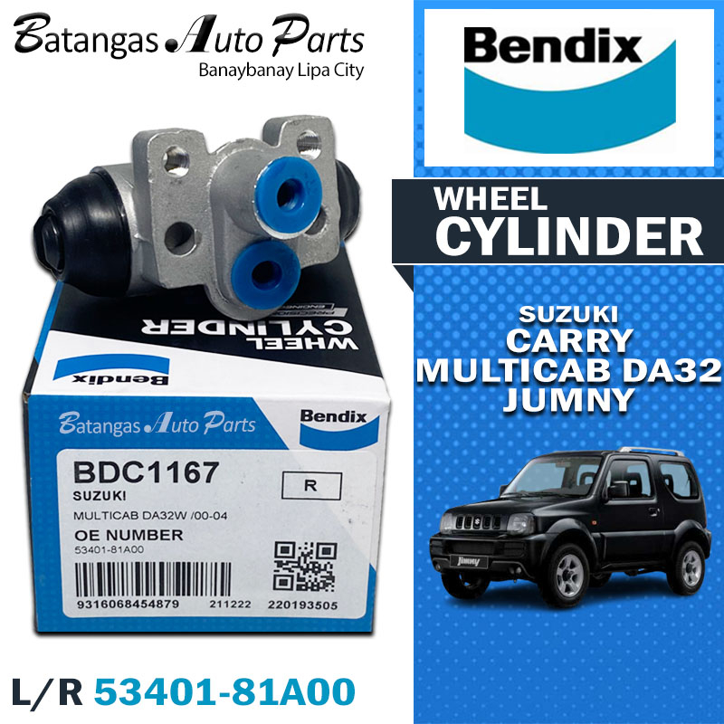 BENDIX REAR WHEEL CYLINDER SUZUKI CARRY / MULTICAB DA32 / JIMNY 1.3 ...