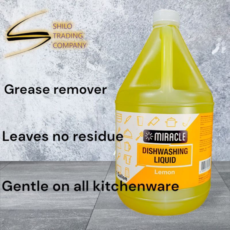 MIRACLE DISHWASHING LIQUID 1 GALLON | Shopee Philippines