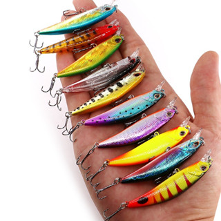 Fish bait Fishing Gear 6.5cm/7g Sinking Minnow Fishing Lure Water Long Throw Lure Hard Bait ...