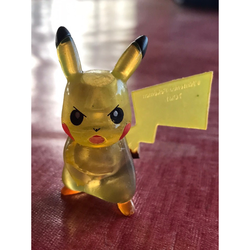 Pokemon Pikachu Clear Figure (Rare) | Shopee Philippines