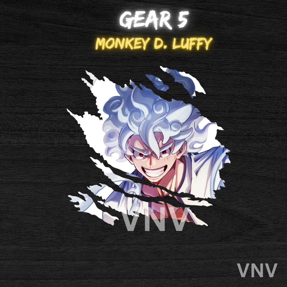 GEAR 5 LUFFY SCRATCH STICKER Vinyl Sticker One Piece | Shopee Philippines