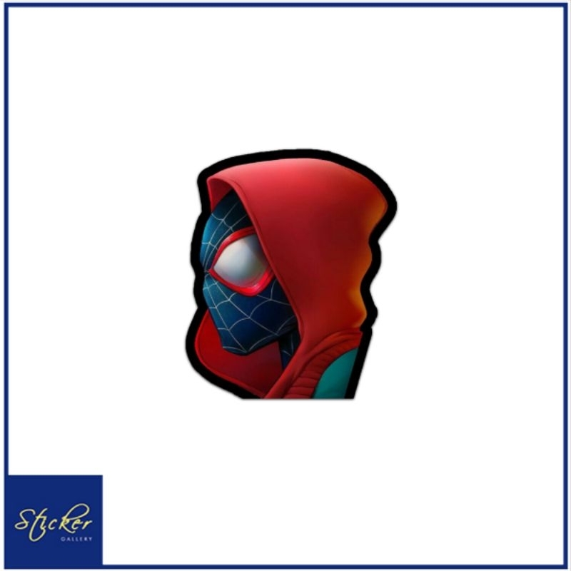 MILES MORALES SIDE ANIME PEEKER WATERPROOF STICKER | Shopee Philippines