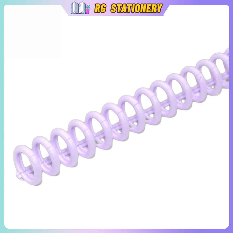 30 Hole Loose-Leaf Plastic Binding Ring DIY Notebook Binding Spiral ...