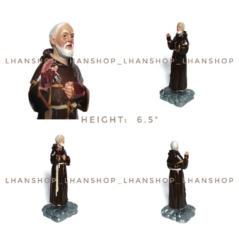 Padre Pio Altar Display 6.5" 8.5" (resin) | Shopee Philippines
