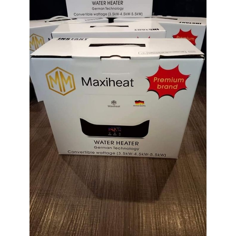 MAXIHEAT WATER HEATER 5.5KW | Shopee Philippines