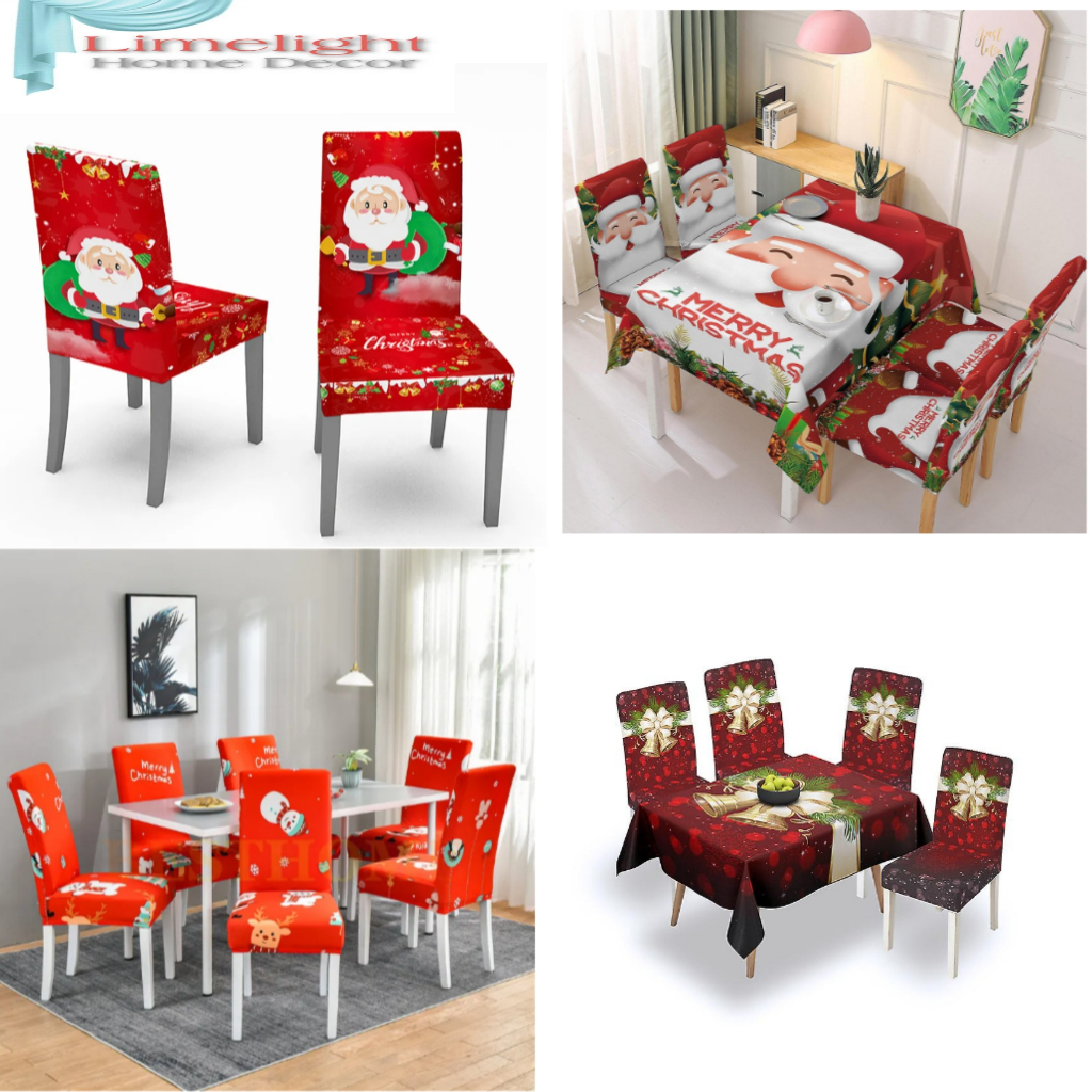 Christmas Chair Cover Stretch Dining Chair Covers New Style Printed for ...