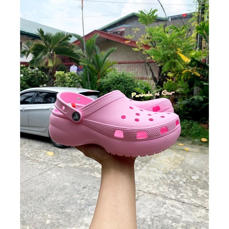 Crocs Women's Classic Platform Clog - Flamingo | Shopee Philippines