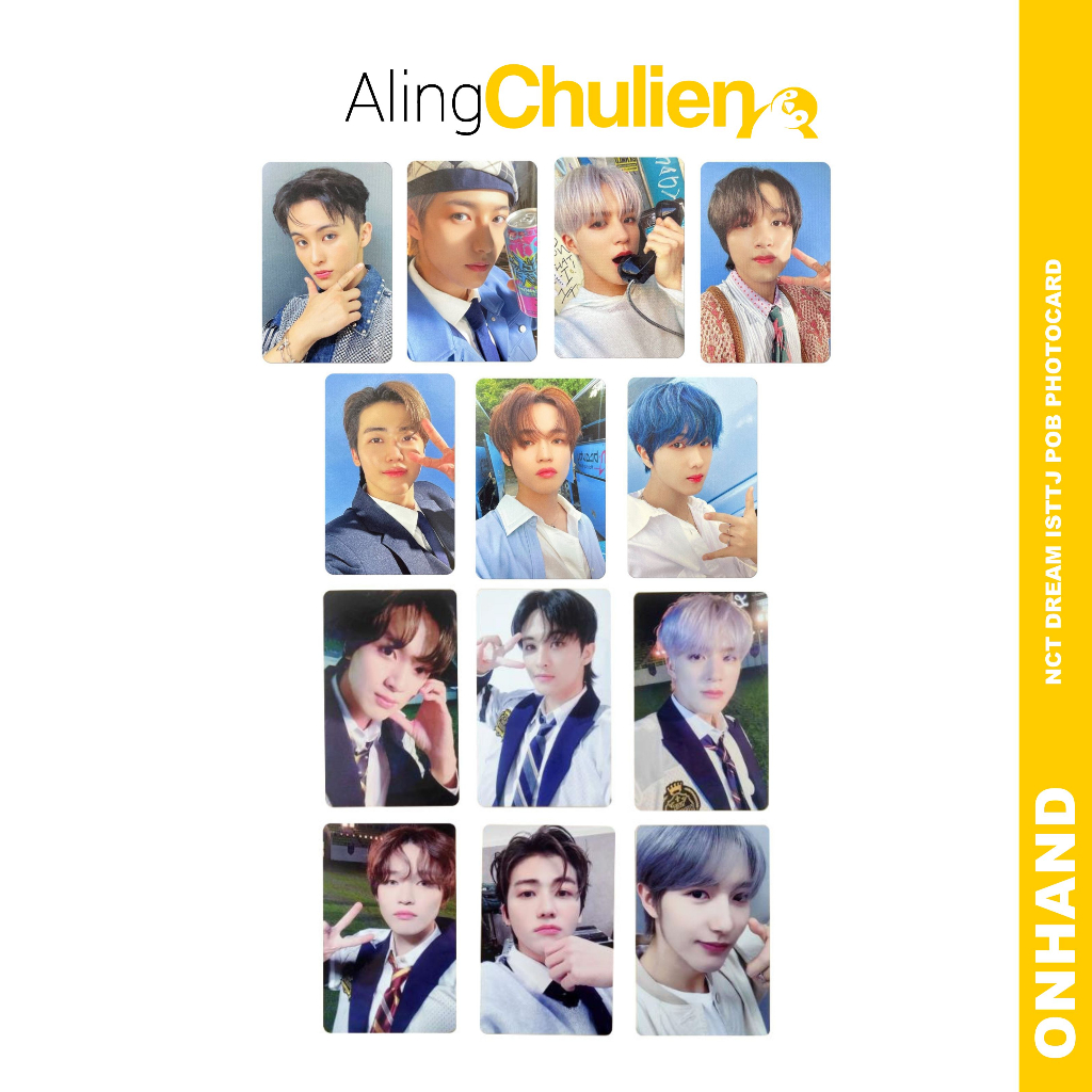 Set NCT Dream ISTJ Official POB Photocard PC Interasia Applemusic ...