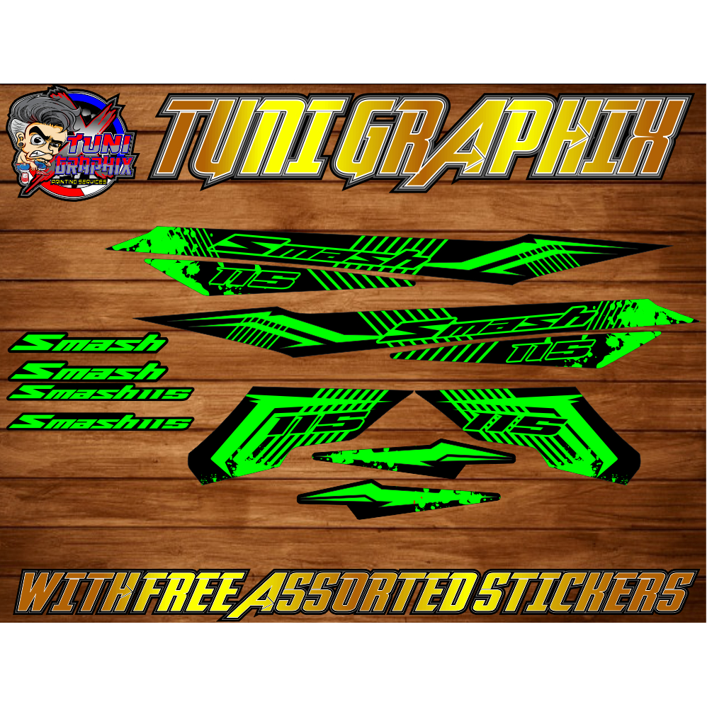 SUZUKI SMASH 115 DECALS MALAYSIAN CONCEPT | Shopee Philippines