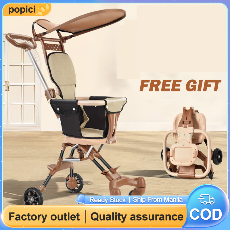 Foldable Stroller for Baby Stroller Reversible Lightweight Stroller ...