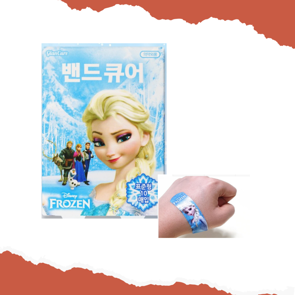 DAISO KOREA - Elsa Anna Kids Bandage Band-aid | Shopee Philippines