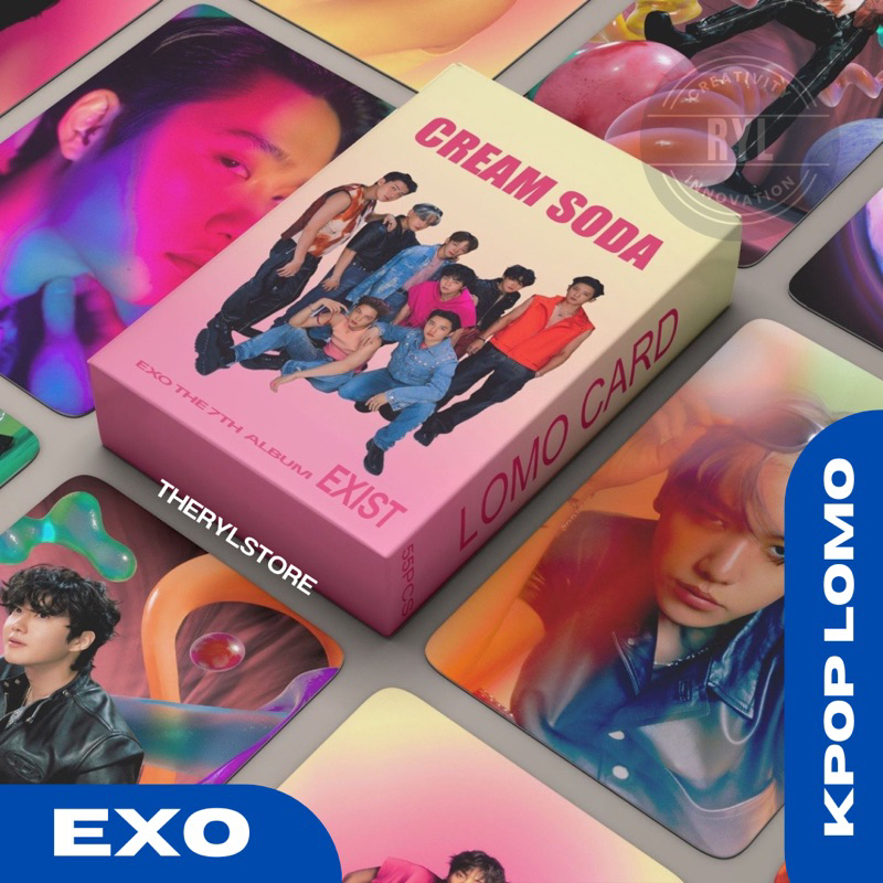 EXO KPOP Lomo Cards [55 pcs/box] | Shopee Philippines