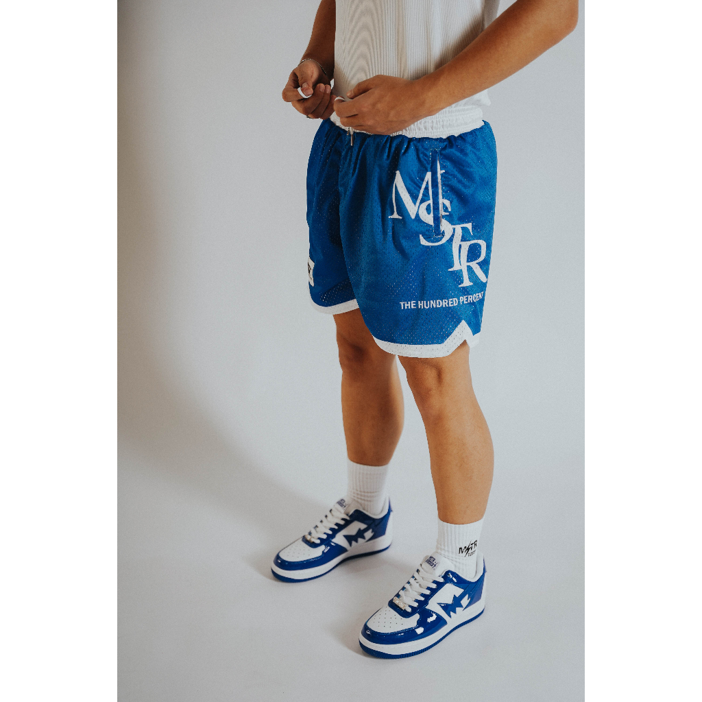 MSTR CO. X THE HUNDRED PERCENT COLLAB Mesh Short (Blue) | Shopee ...