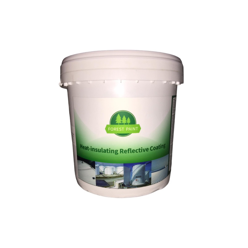Heat Insulating Reflective Paint 8L, Heat Prevention, Water Proof and ...