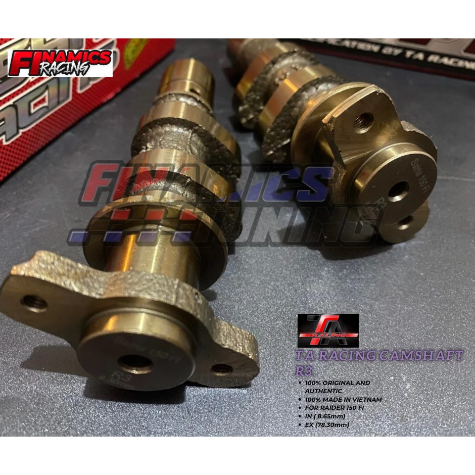 STAGE 3 RACING CAMSHAFT TA RACING FOR RAIDER 150 FI (IN 8.65mm EX 8 ...