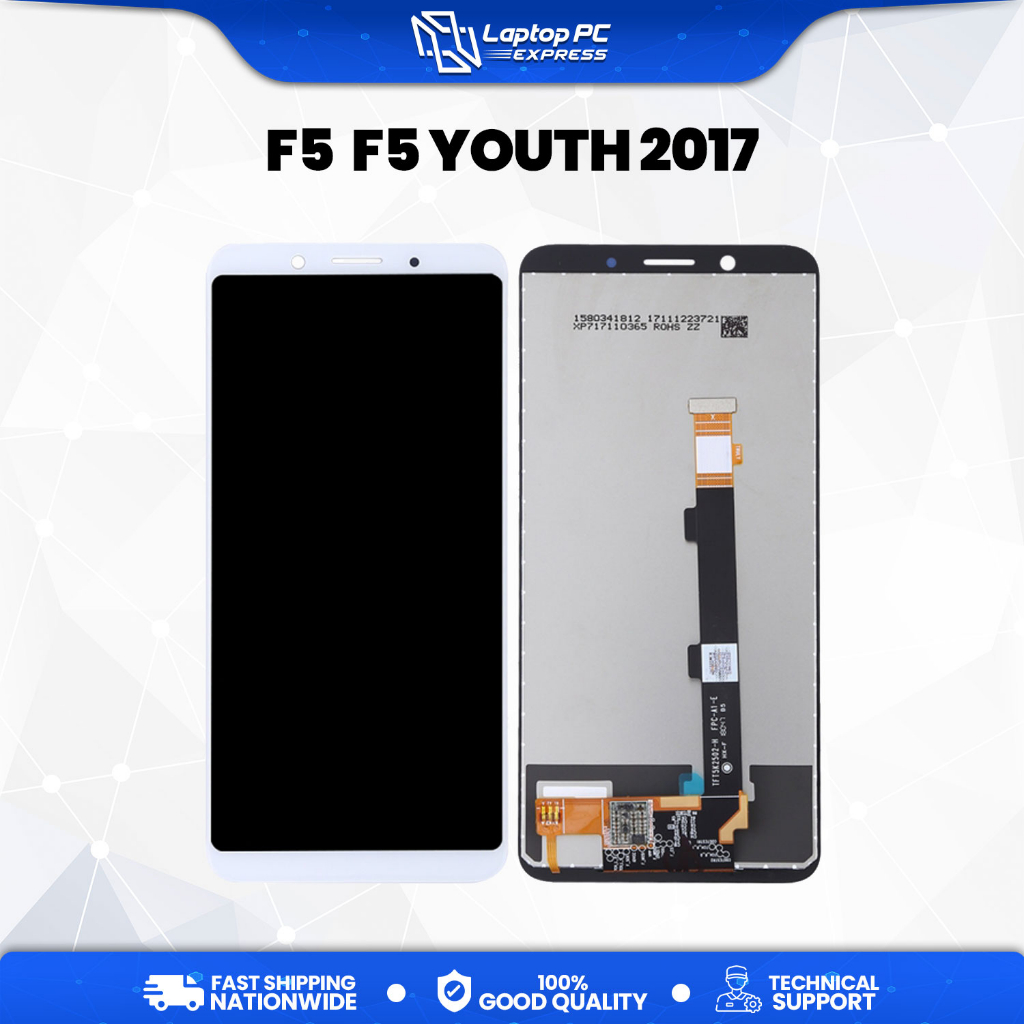 Op .po Cellphone LCD Screen 6.0 Inches Compatible For F5, F5 Youth 2017 ...