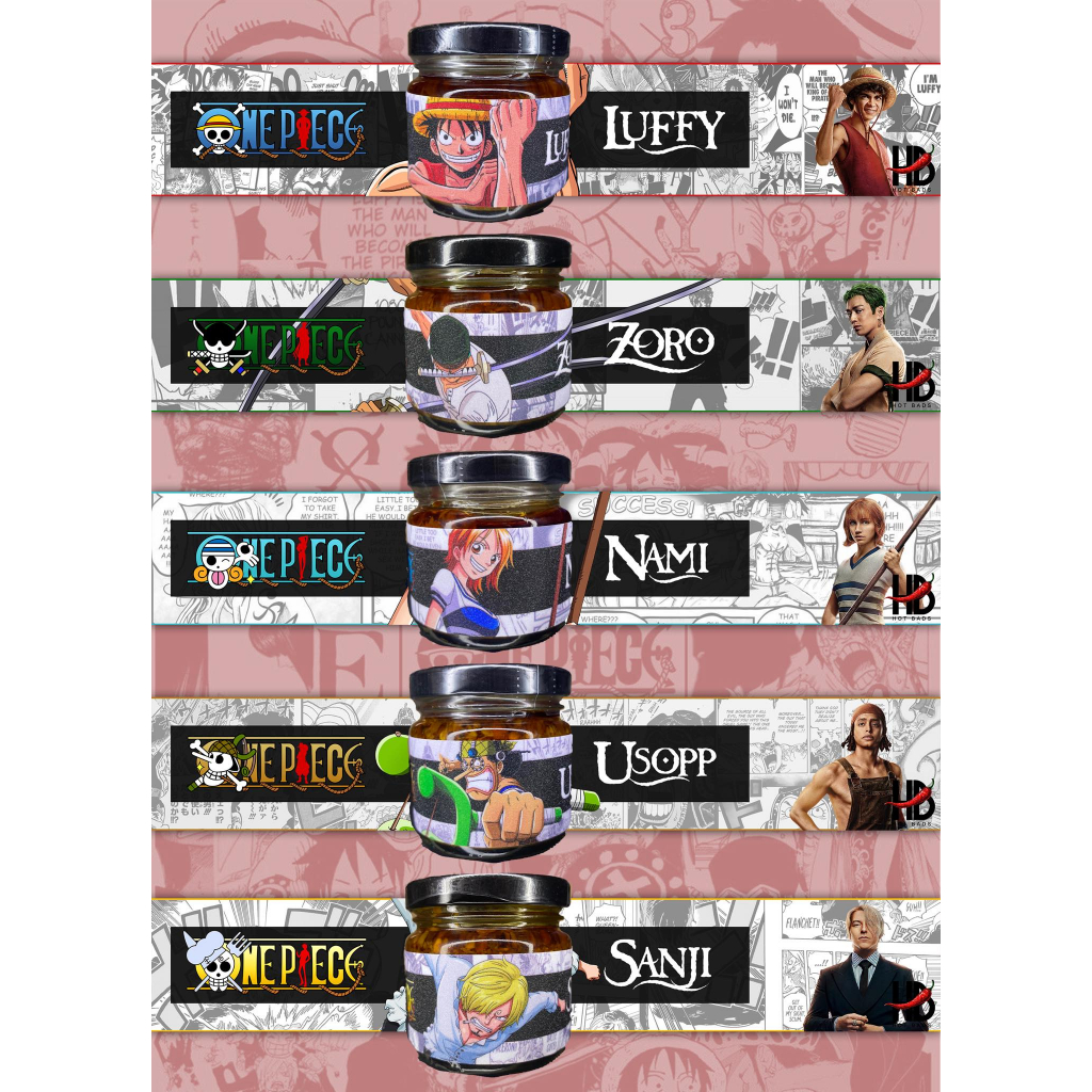 One Piece Bundle Hot Bads Chili Garlic | Shopee Philippines