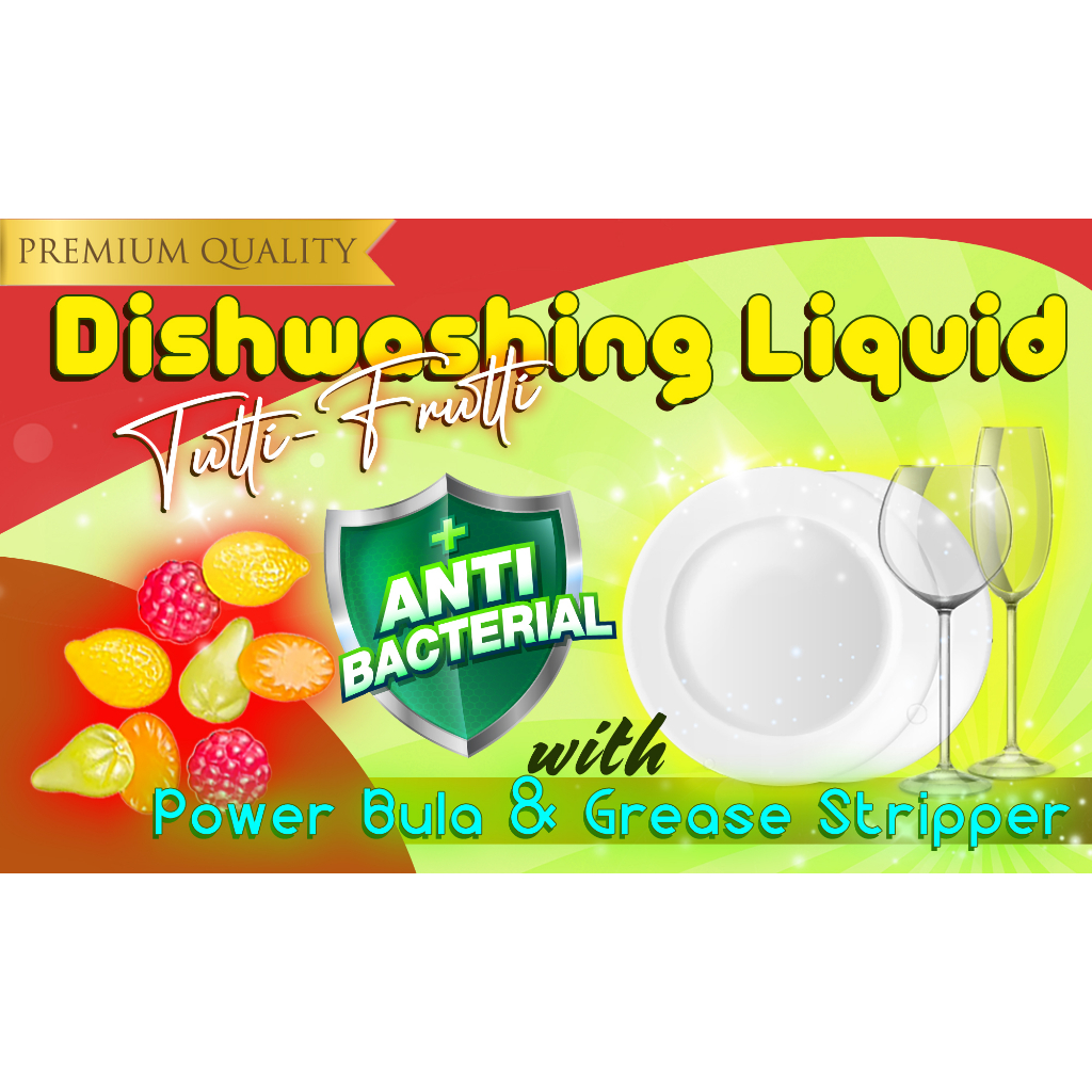 Dishwashing Liquid Sticker Labels ₱2/piece Lang Wholesale Price(for 1L ...