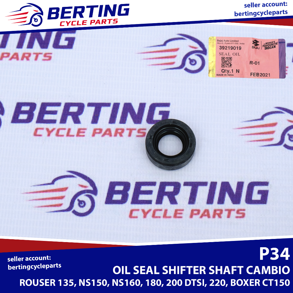OIL SEAL SHIFTER SHAFT CAMBIO Rouser 135 NS150 NS160 180 200 DTSI 220 ...