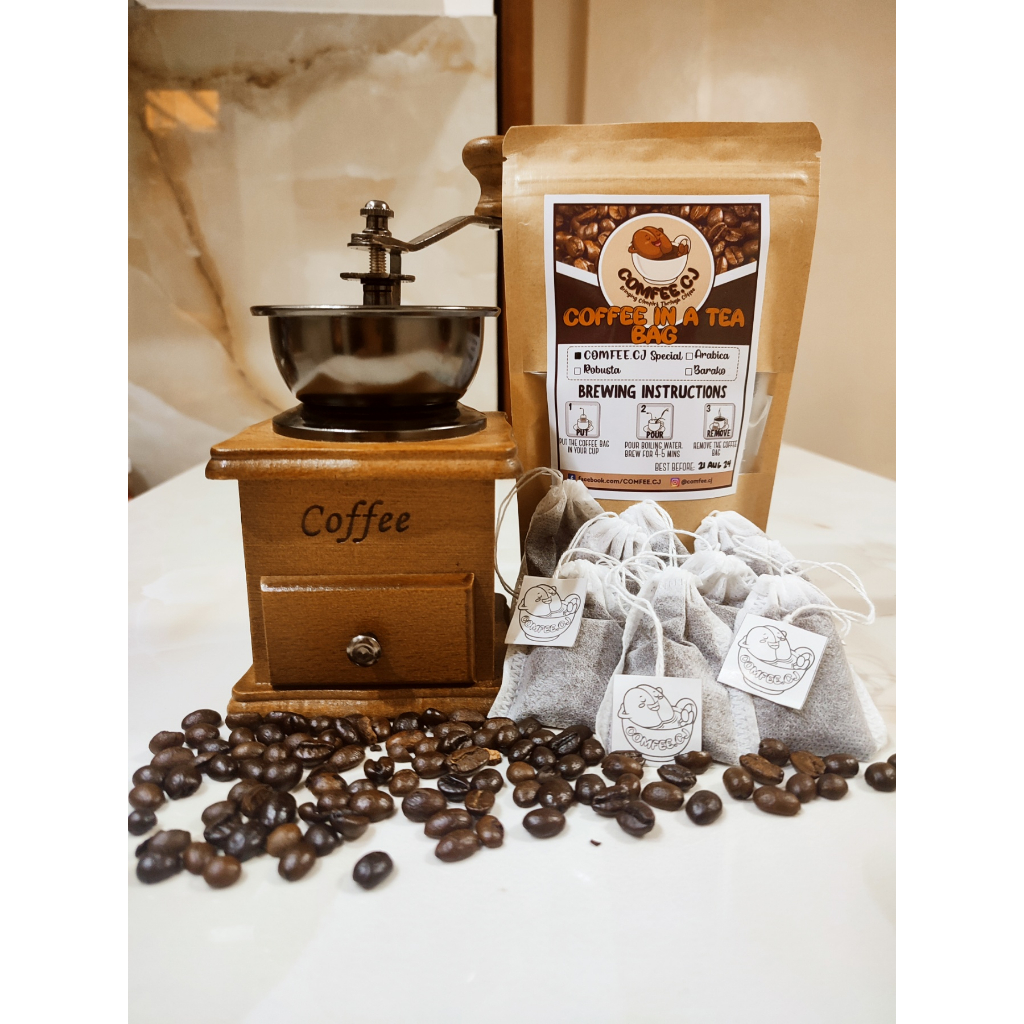 Steep Coffee ( Coffee in a Teabag) by COMFEE.CJ - 10 pcs per pouch ...