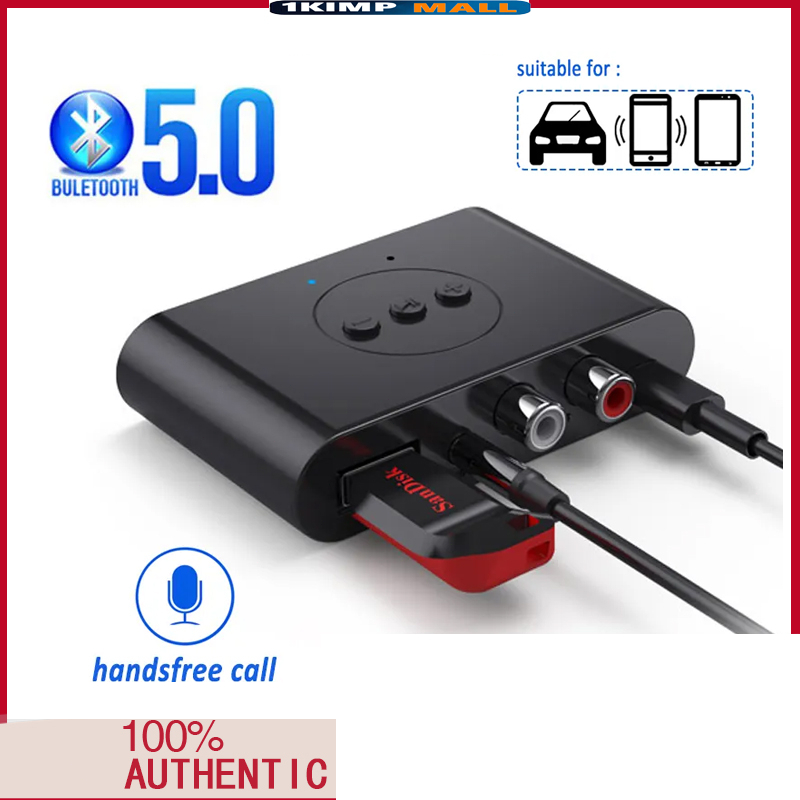 Bluetooth 5.2 Audio Receiver U Disk RCA 3.5mm AUX USB Stereo Music ...