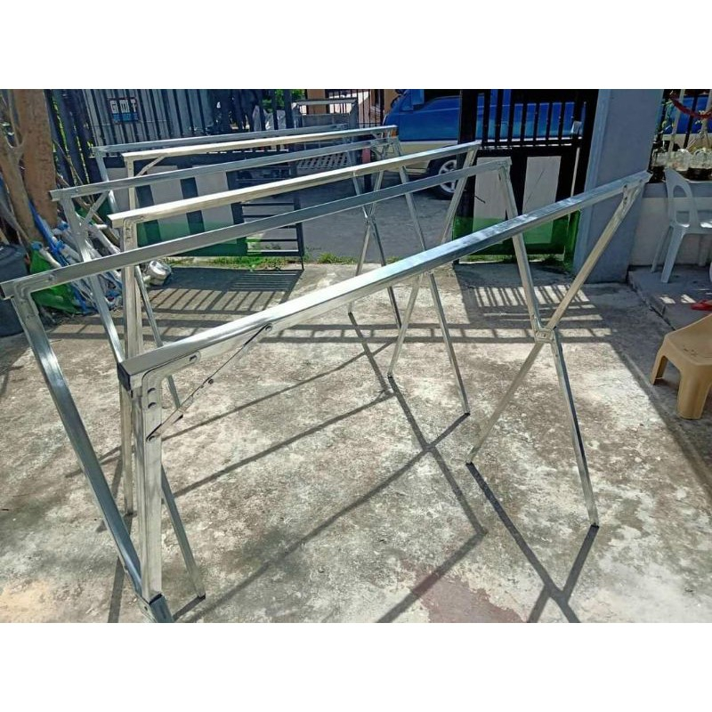 Foldable sampayan aluminum steel 1.45 meter sampayan availble | Shopee ...