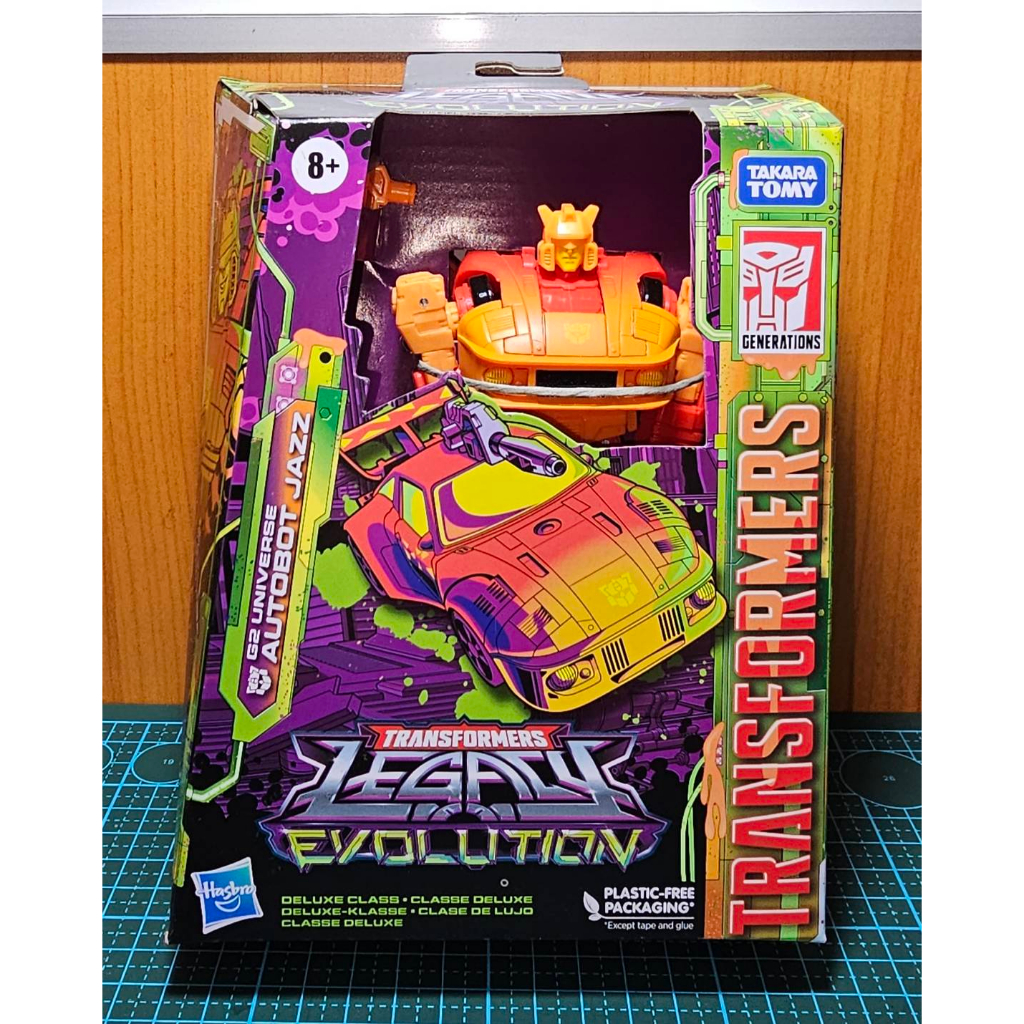 Transformers TF Legacy Evolution Jazz G2 Universe Autobot Deluxe Class ...