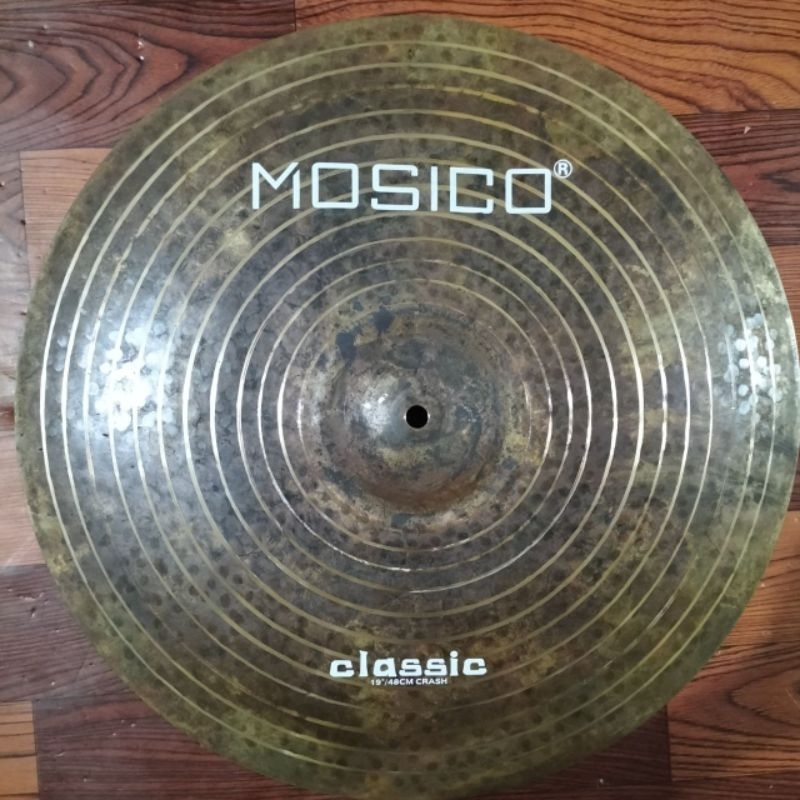 MOSICO CLASSIC CRASH 19 CYMBALS B20 CAST BRONZE made by ARBOREA ...