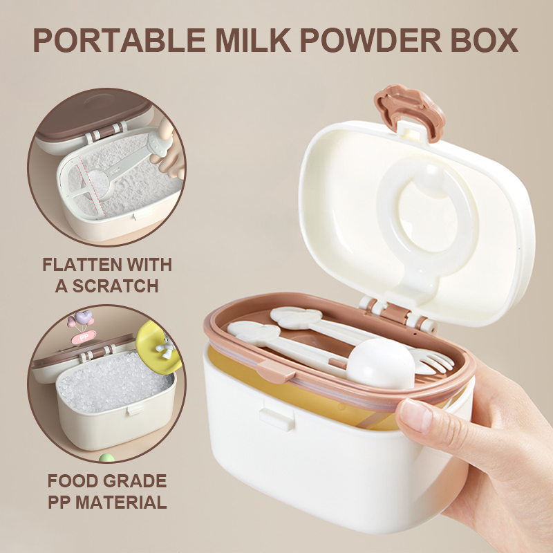 Baby Milk Powder Household Sealed Tank Press Milk Powder Storage Tank ...