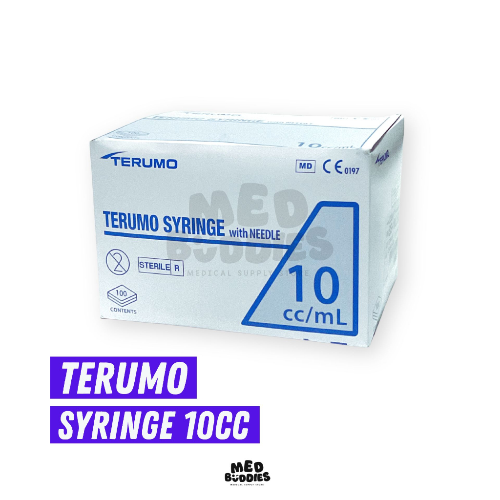 TERUMO Syringe 10cc (50s / 100s) | Shopee Philippines