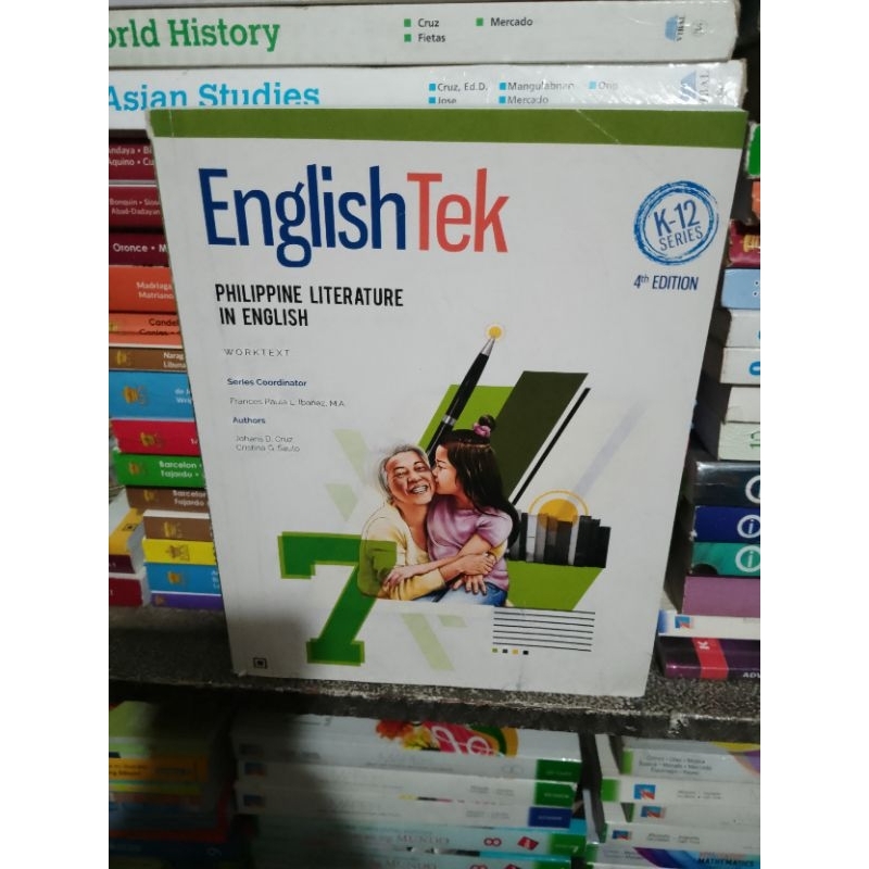 ENGLISH TEK PHILIPPINE LITERATURE IN ENGLISH GRADE 7 4th. edition ...