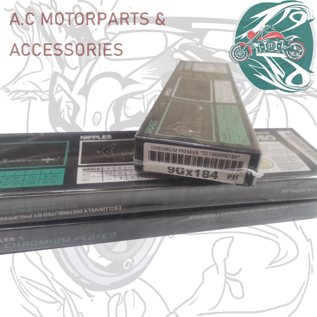 yaguso chrome plated spokes rios Available | Shopee Philippines