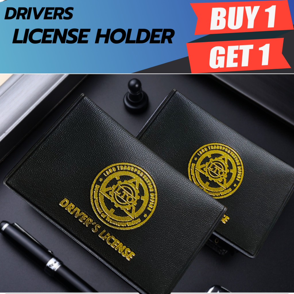 Buy 1 Get 1 XLR Leatherette Drivers License Holder and ID Card Holder ...