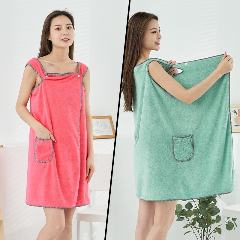 Microsoft Towel bath robes Magic women Sexy Quick Dry Wearable Plain ...