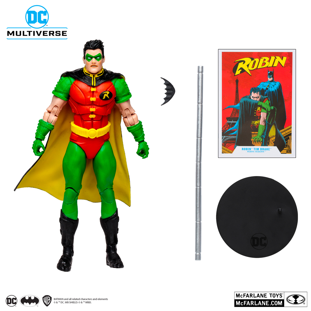 ROBIN TIM DRAKE (ROBIN: REBORN), DC MULTIVERSE BY MCFARLANE TOYS 2023 ...