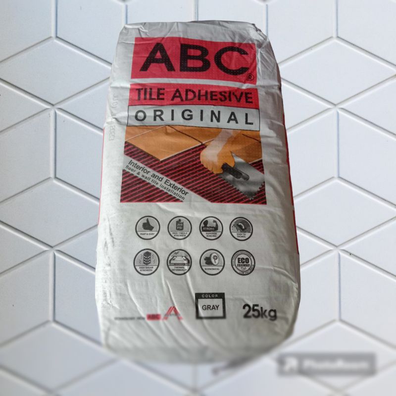 ABC TILE ADHESIVE | 25 kls | Sold per Bag | | Shopee Philippines