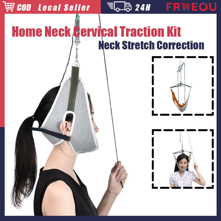 Cotton Material Neck Stretch Correction Device Home Neck Cervical ...