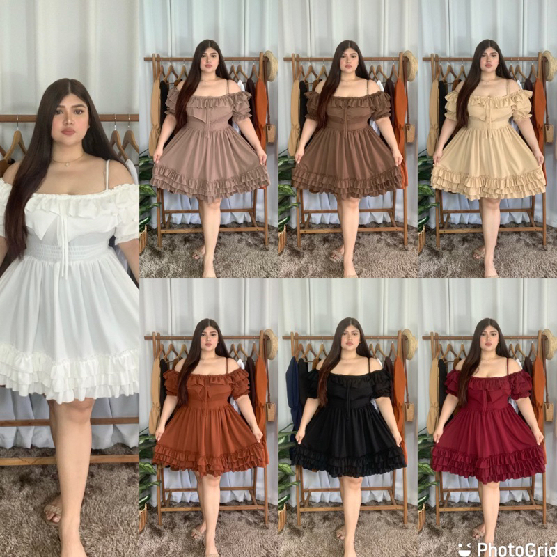 PLUS SIZE: MADONNA DRESS | Shopee Philippines